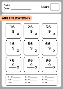 Download PDF of Multiplication Workbook for Grades 3 and 4 of ...