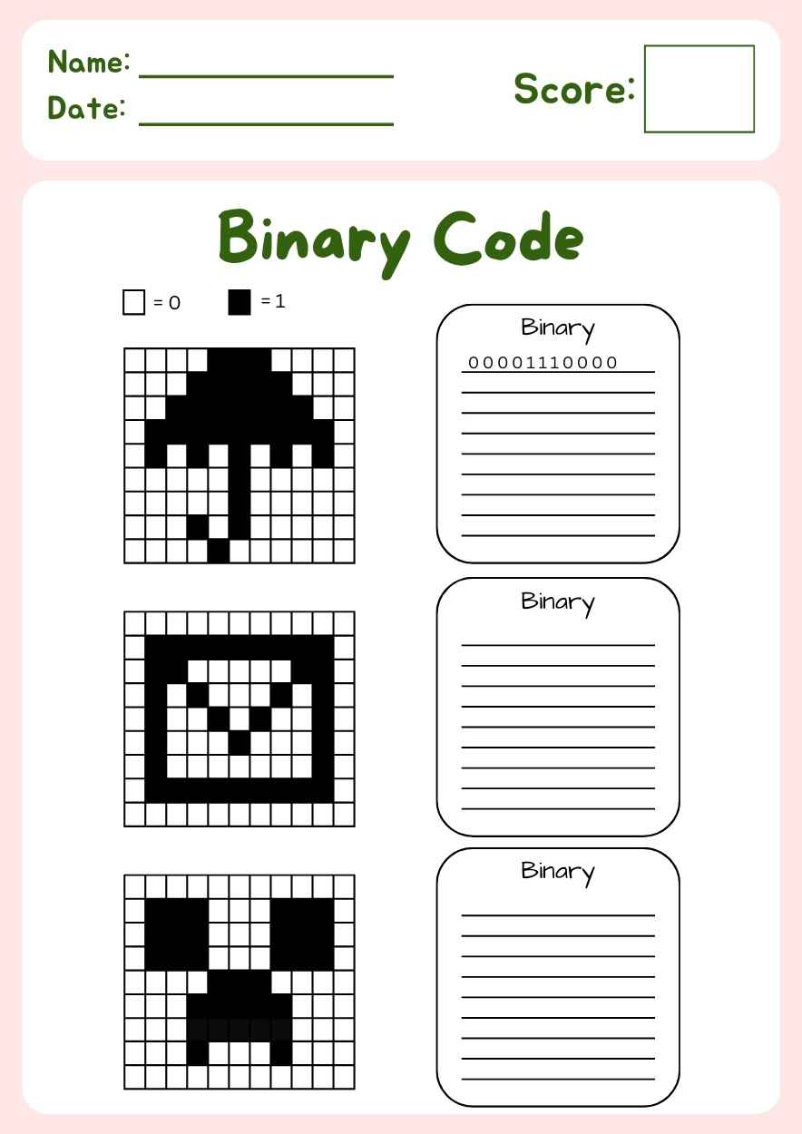Download PDF Coding for Kids Worksheet Ebook + BONUS - Brillie's eBook ...
